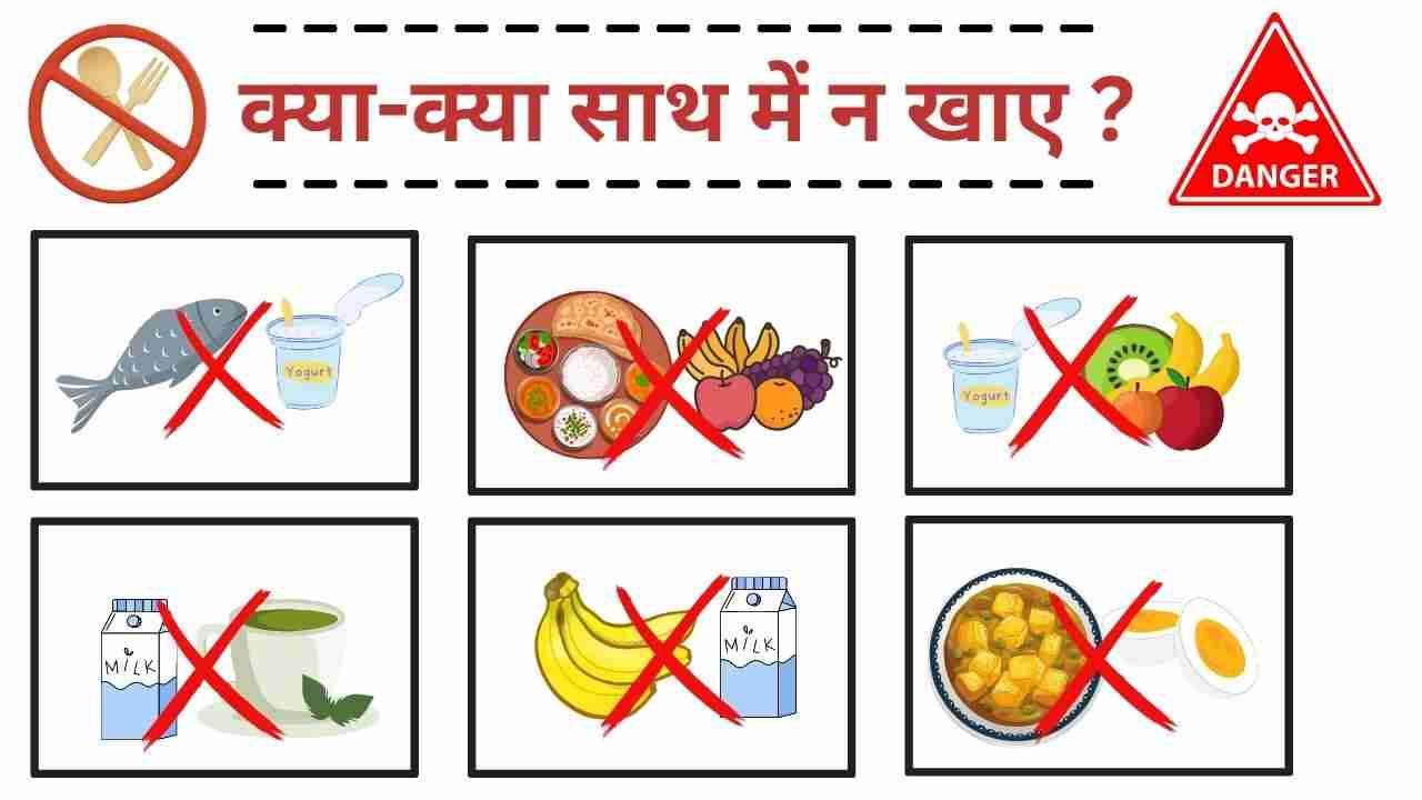 विरुद्ध आहार (Incompatible Foods) : क्या-क्या साथ में न खाए ...